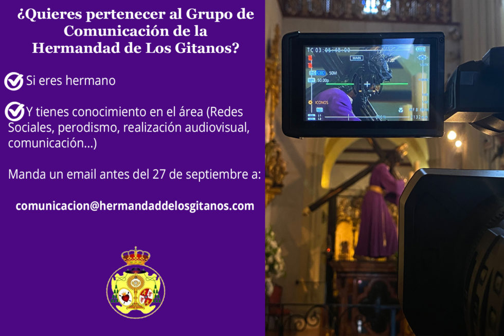 ¿Quieres pertenece al Grupo de Comunicación de la Hermandad ...